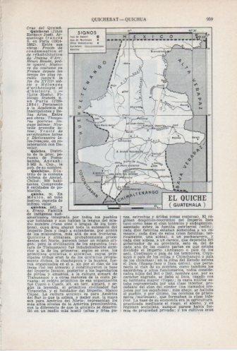 LAMINA V36797: Mapa de El Quiche, Guatemala – El Boletin